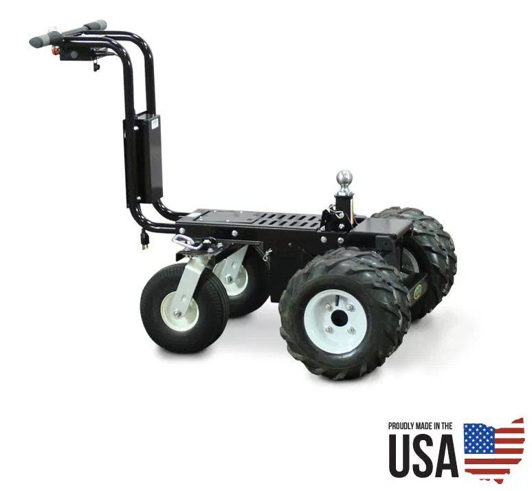 Hand Trucks R Us - Overland Electric Powered Trailer Dolly Cart - Item ...